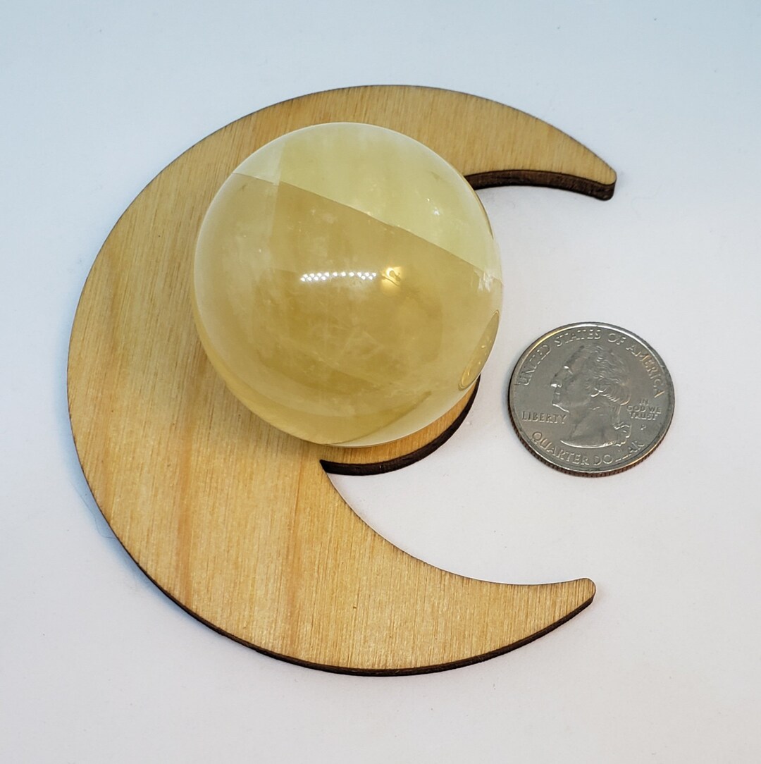 Crescent Moon Sphere Stand - Etsy