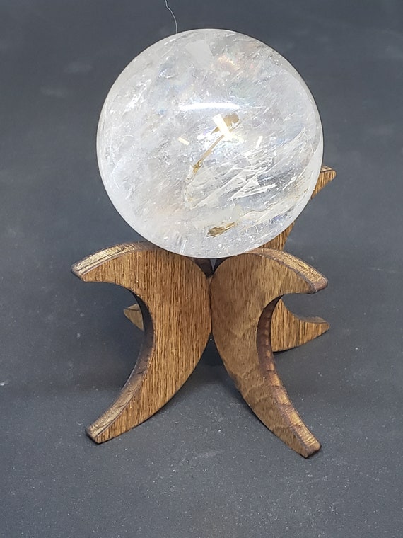 Crescent Moon Interlocking Sphere Holder | Etsy