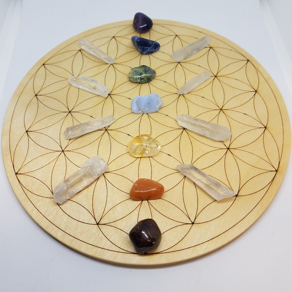 Crystal Grid Starter Kit Chakra Balancing | Etsy