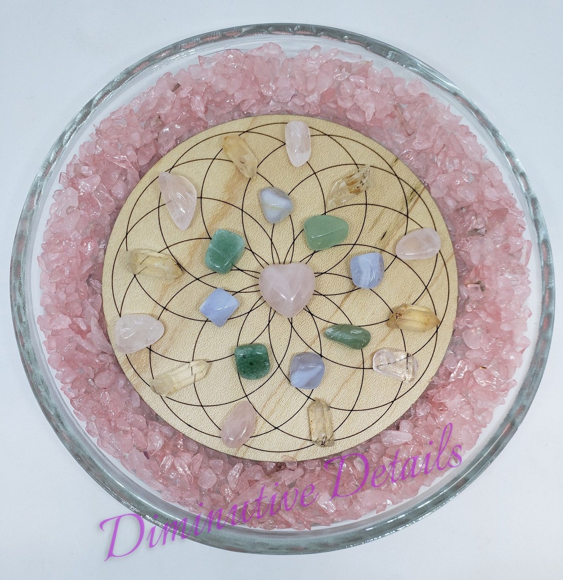 Crystal Grid Kit Mini Love Valentines Gift - Etsy