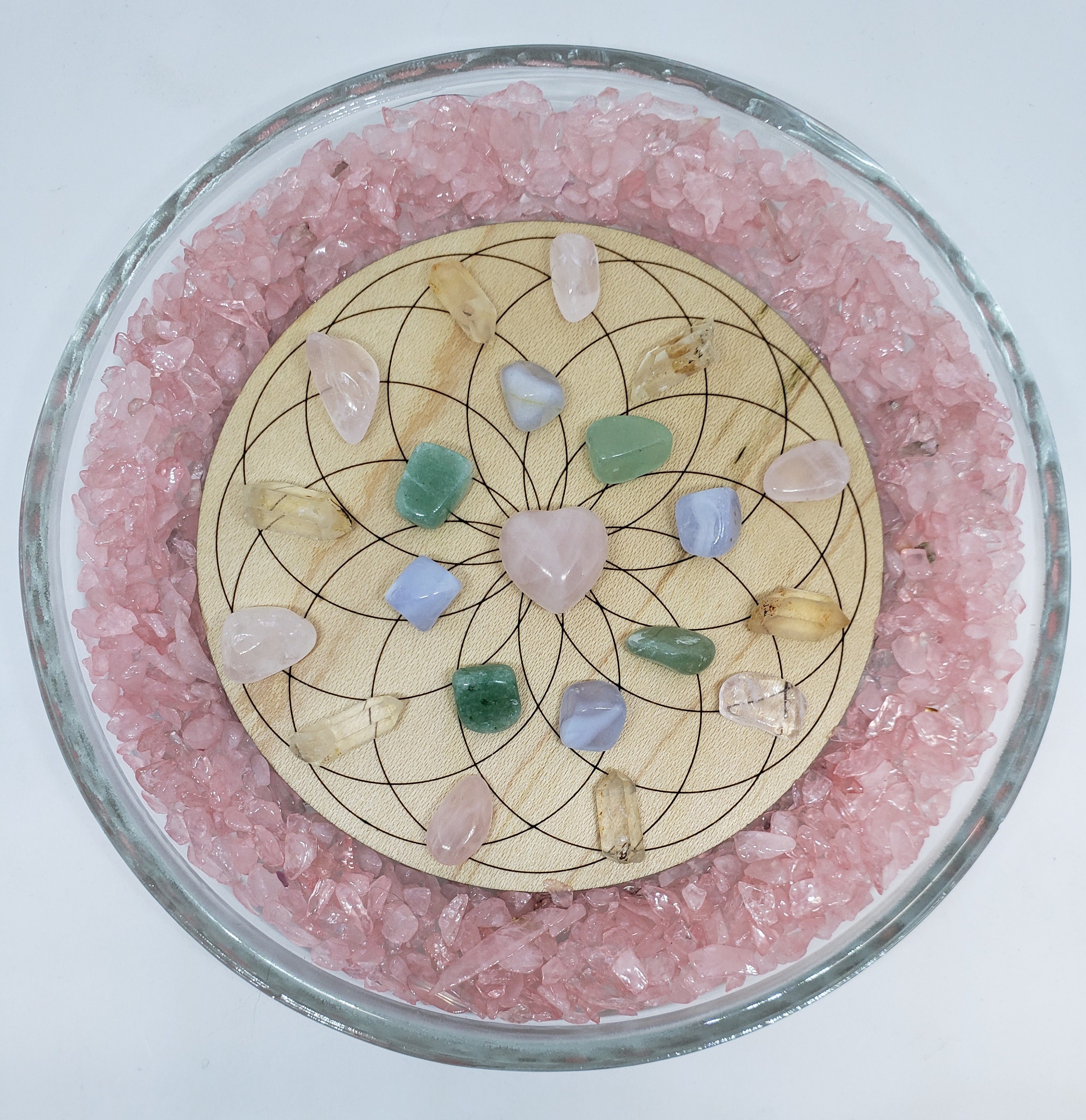 Crystal grid kit mini - Love- Valentines Gift