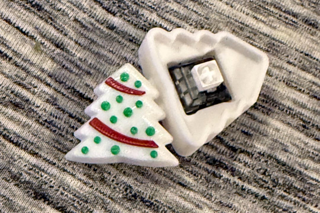 Christmas Tree Cake Fidget Clicker - Etsy