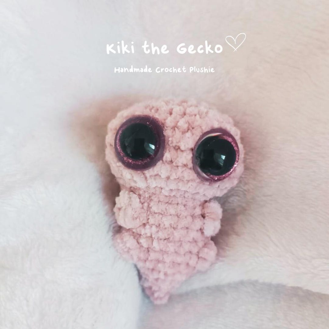 Kiki the Gecko Soft Pink Dream Lovingly Handmade Amigurumi Gecko ...