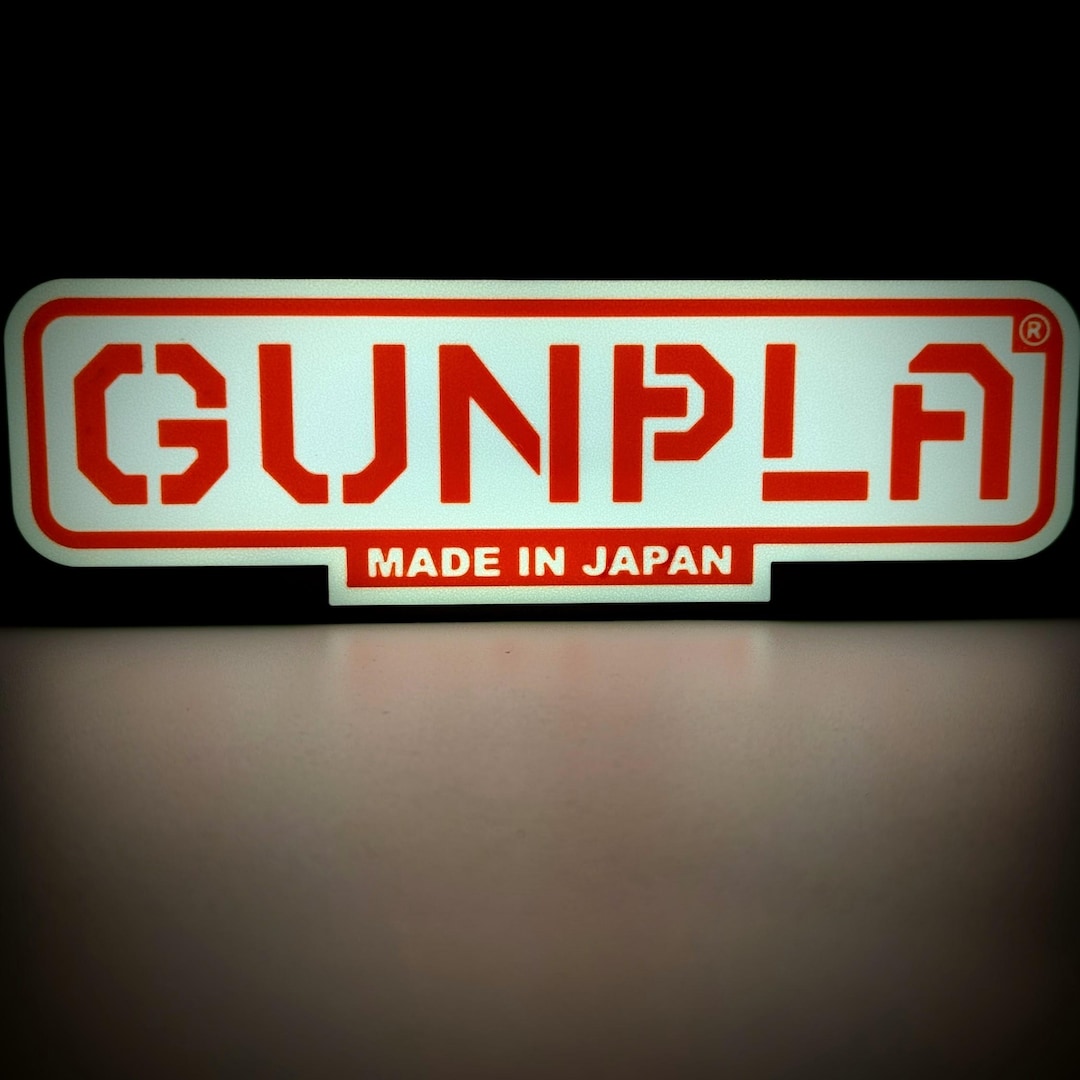 Table Lamp "gunpla Logo" - Etsy