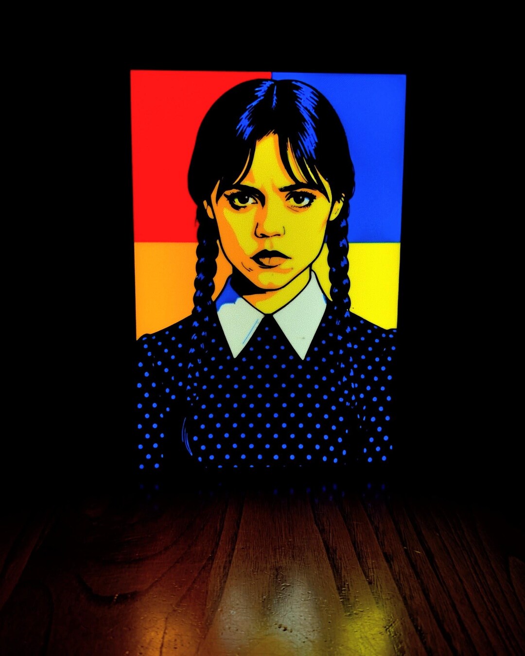 Wednesday Addams Table Lamp - Etsy