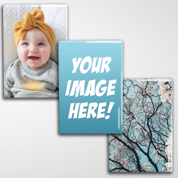 Custom Photo Magnets - Etsy