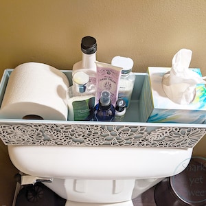 Toilet Tank Box | Bathroom Toilet Storage | Storage Box | Toilet Tank ...
