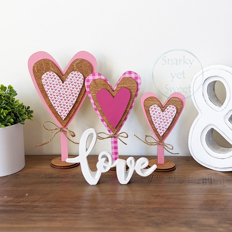 Standing Heart - Etsy