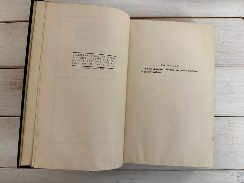 Collected Verse of Edgar A. Guest - Second Edition, 1935 — (1881–1959 ...