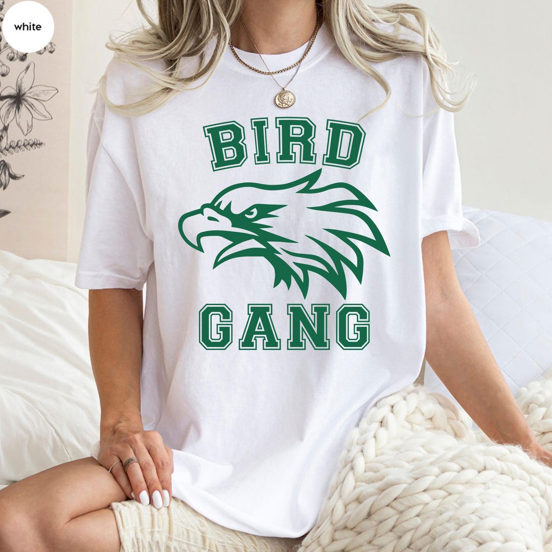 Philadelphia Football T-shirt, Bird Gang T-shirt, Philly Football Fan ...