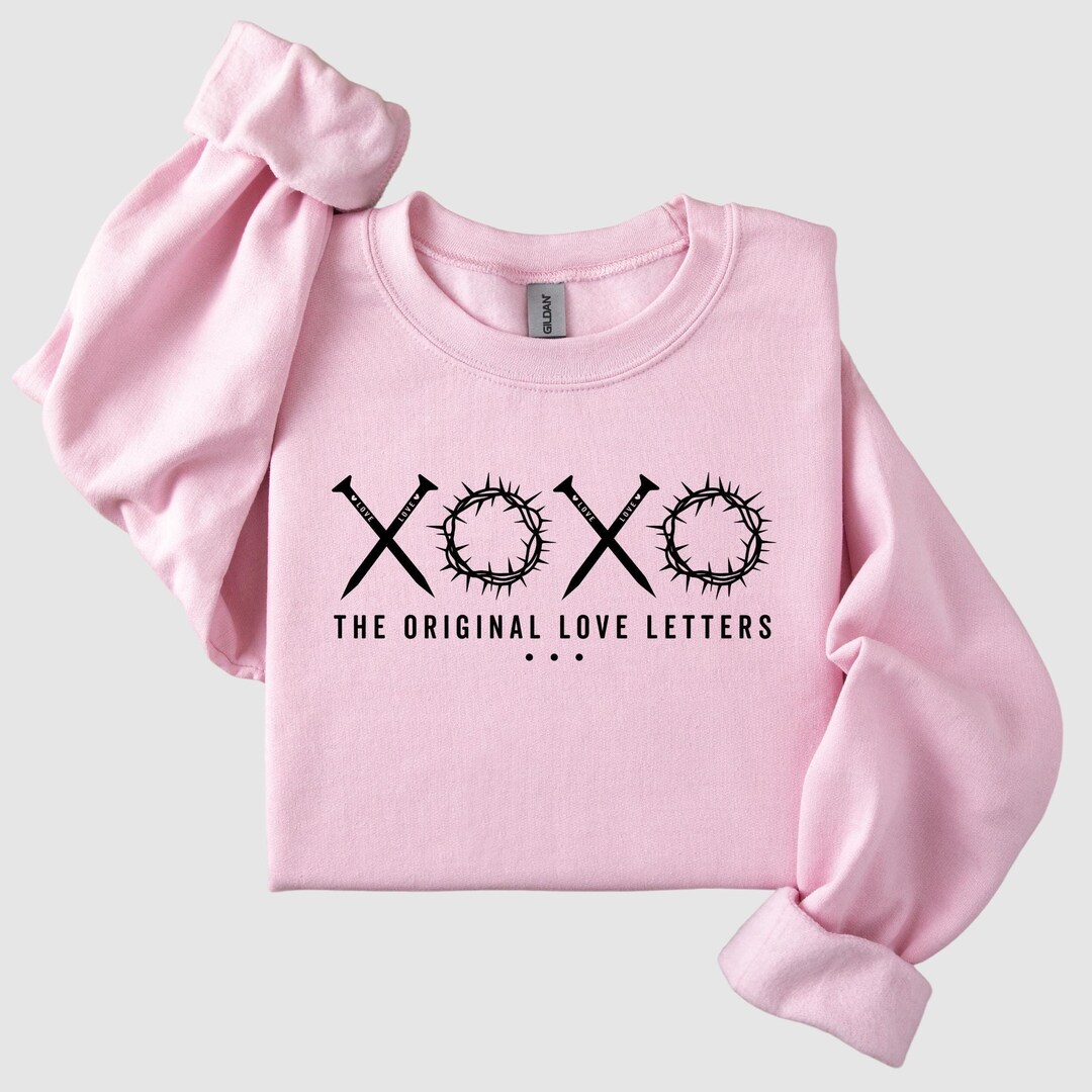 Valentine's Day XOXO the Original Letter, Trendy Letter Design ...