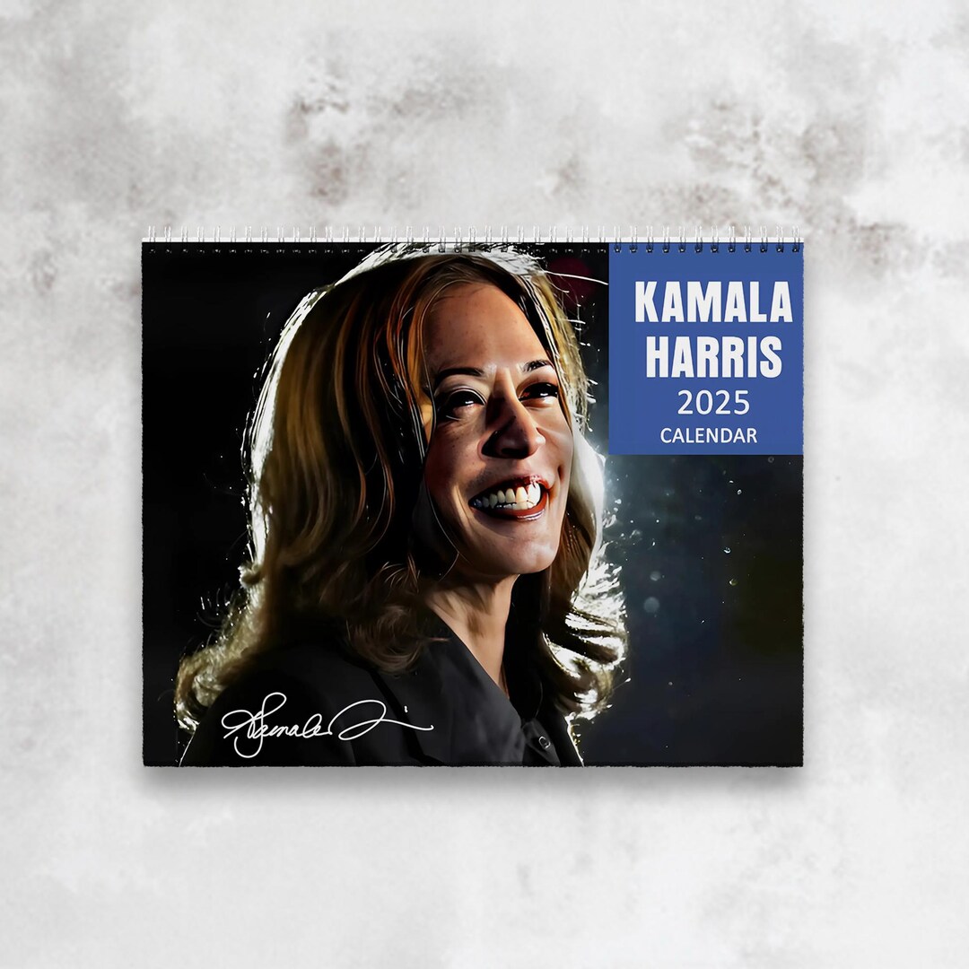 Kamala Harris Wall Calendar 2025, Feminist Quote, Feminist Calendar ...