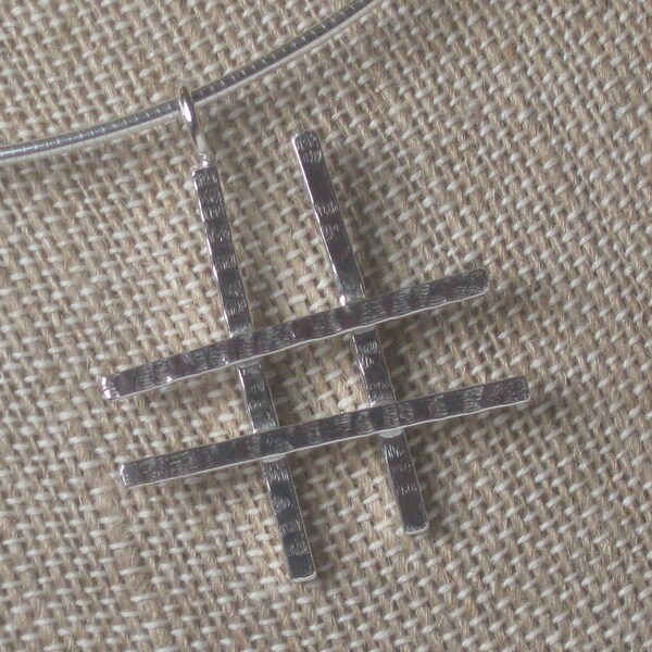 Hashtag Necklace - Etsy