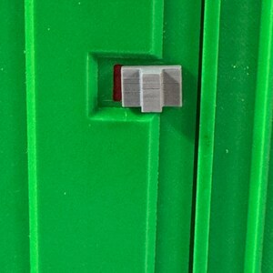 1/10 Scale Port-o-let With Working Door That Latches and Opening Seat ...