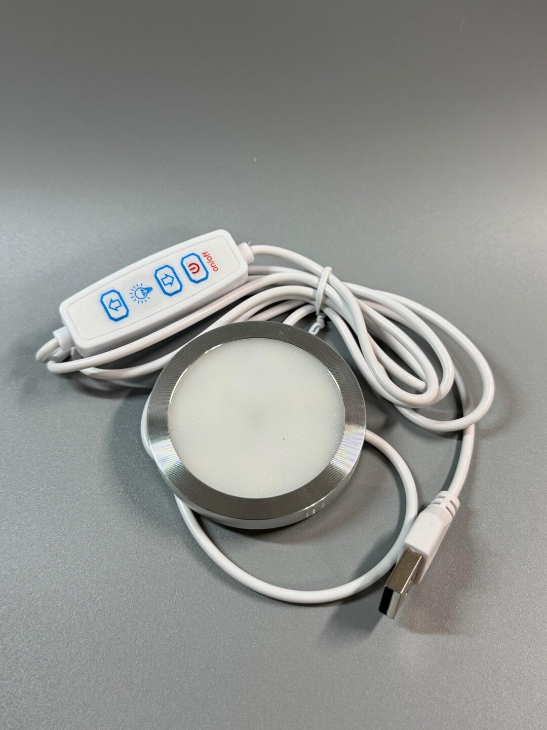 Cool White Puck Light for 3D Projects (bambu Labs and Others) - White ...