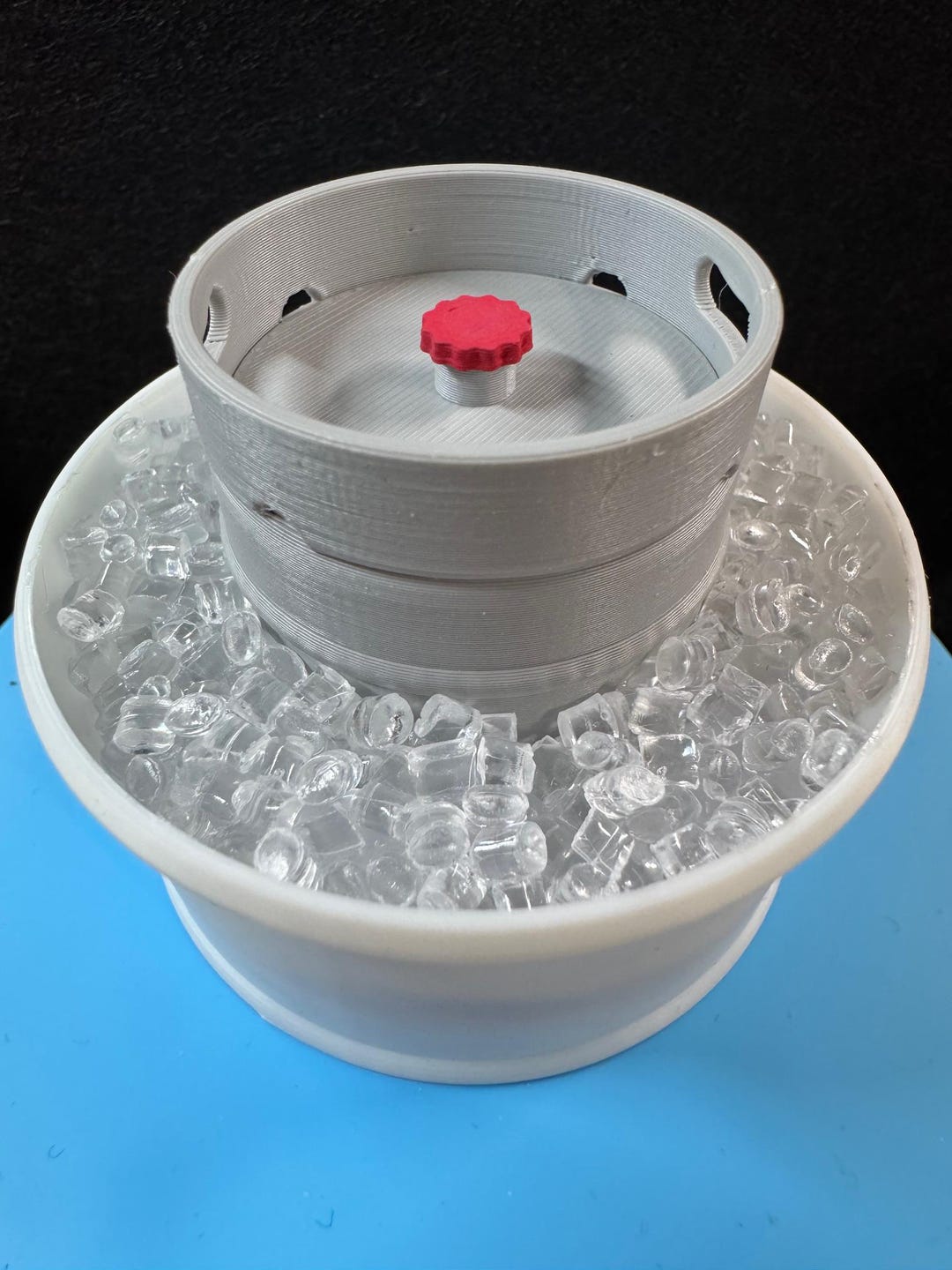 1/10 Scale Keg on Ice - Scale Accessory in White Tub or Orange Tub - Etsy