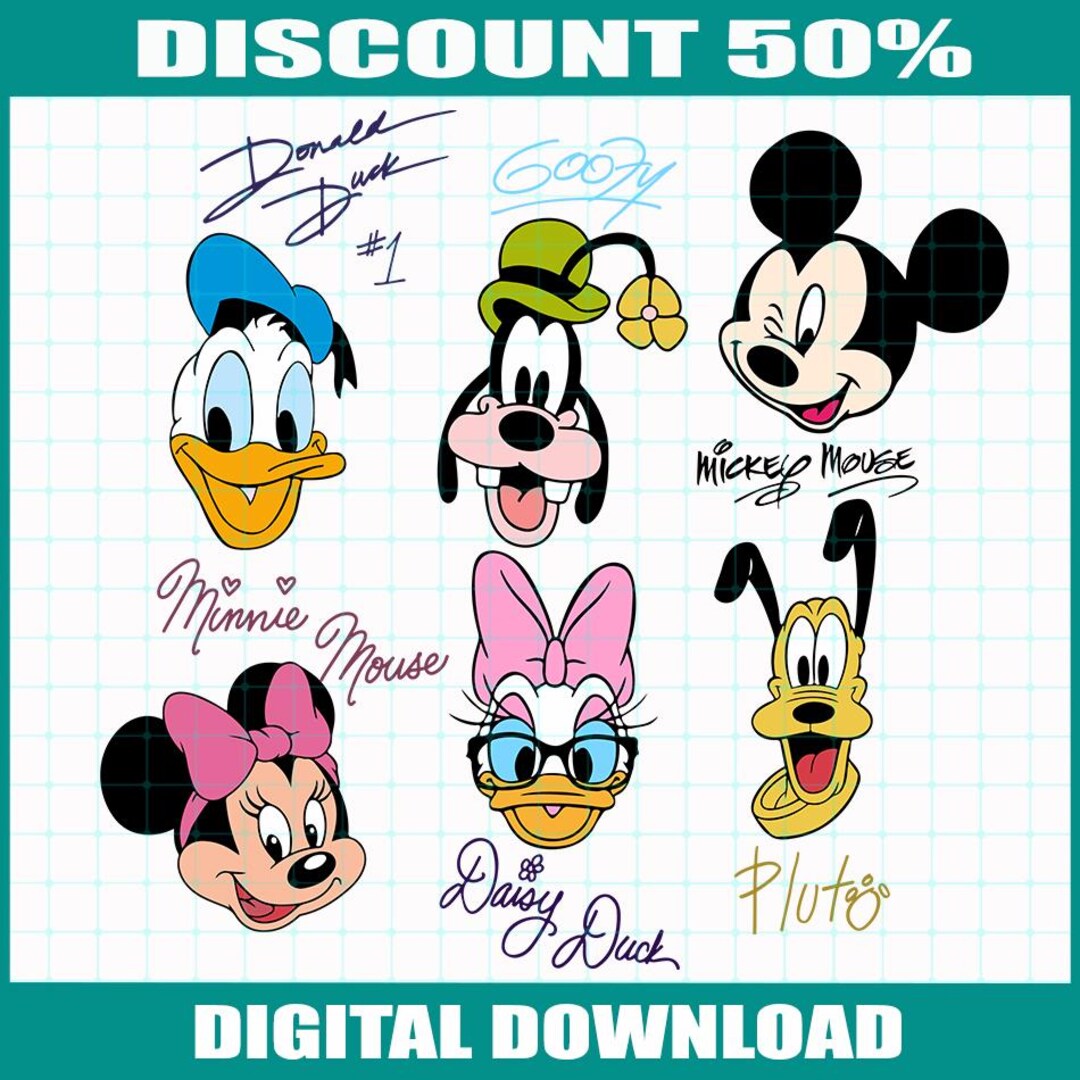 Mouse and Friends Character Face Svg, Mouse and Friends Happy Faces ...