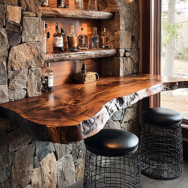 Floating Bar Table - Etsy