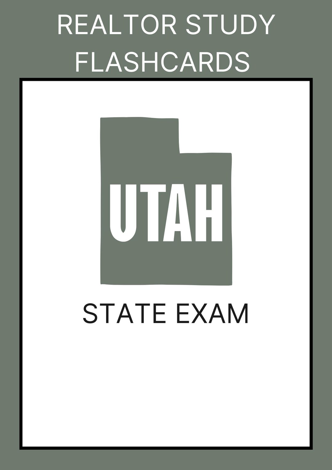 Real Estate Agent Flashcards - Utah State Exam - Digital Download - Etsy