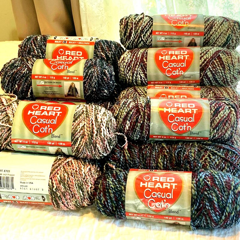 Red Heart Yarn - Etsy