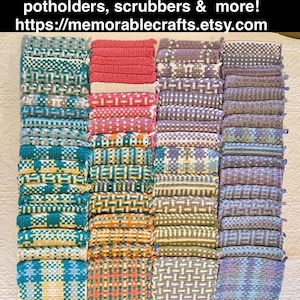 Rare Handcrafted Two-tone Dish Scrubber: Durable Usa-made Kitchen ...