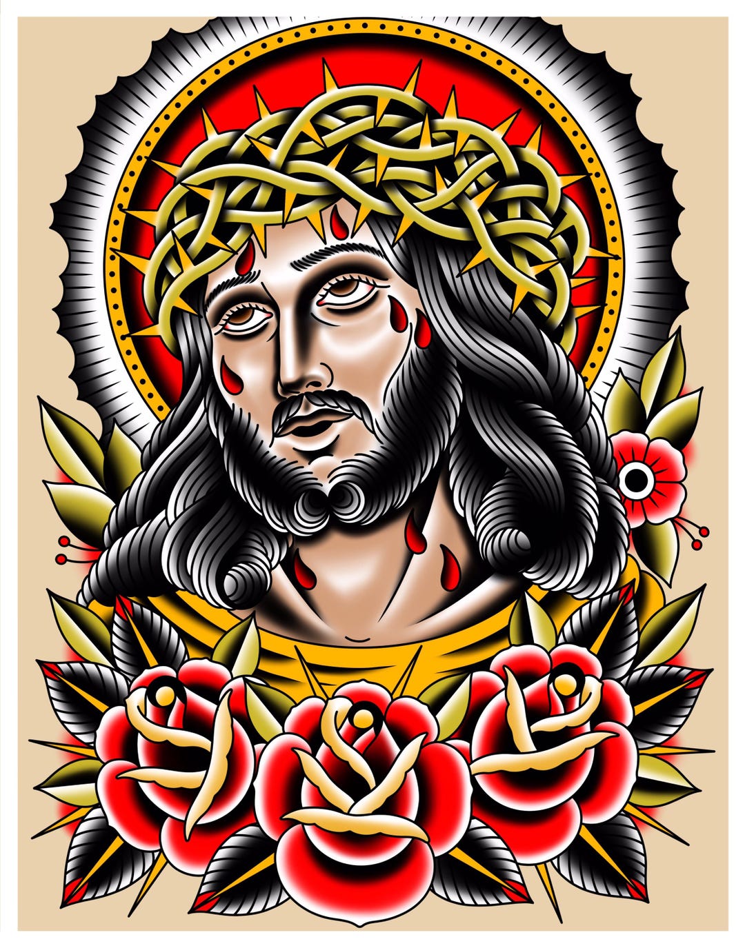 Christ V2 Print - Etsy