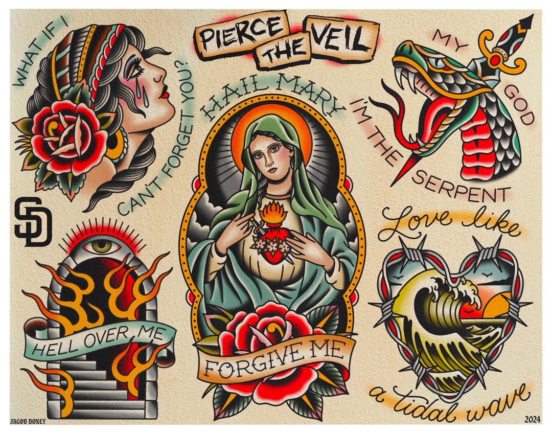 Pierce the Veil Flash - Etsy