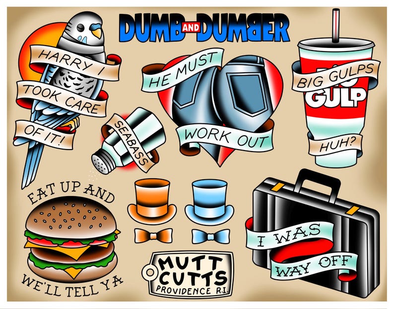 Dumb and Dumber Flash - Etsy