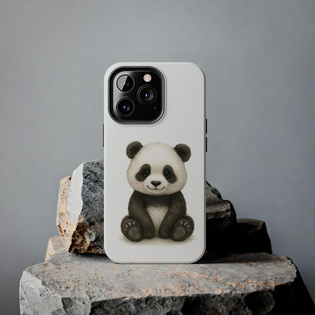 Watercolor Style Baby Panda Phone Case, Animal Lover Gift - Etsy
