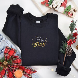 Hello 2025 Hoodie, New Year 2025 Hoodie, New Year Hoodie, New Year ...