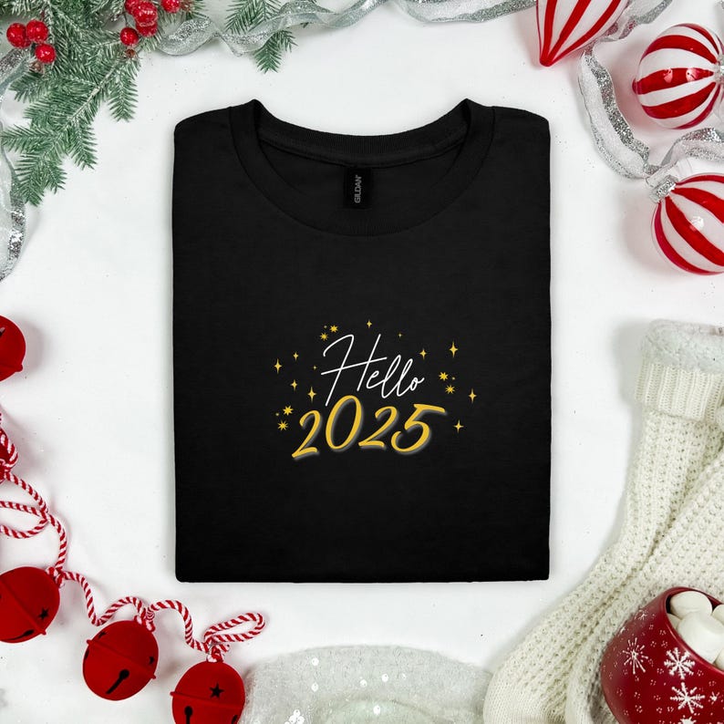 Hello 2025 Hoodie, New Year 2025 Hoodie, New Year Hoodie, New Year ...