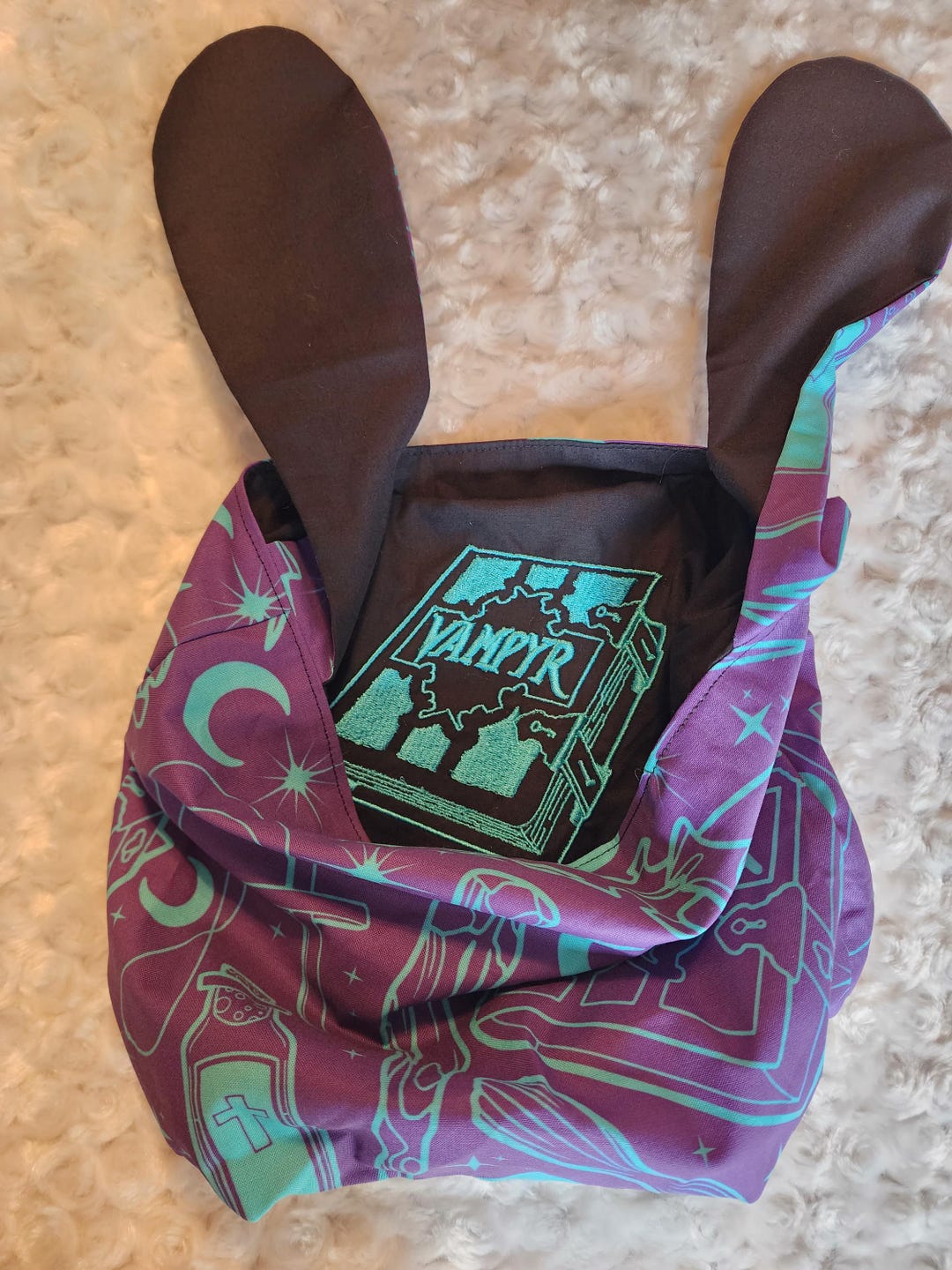 Buffy the Vampire Slayer Show Inspired Vampyr Book Purple Teal Bunny ...
