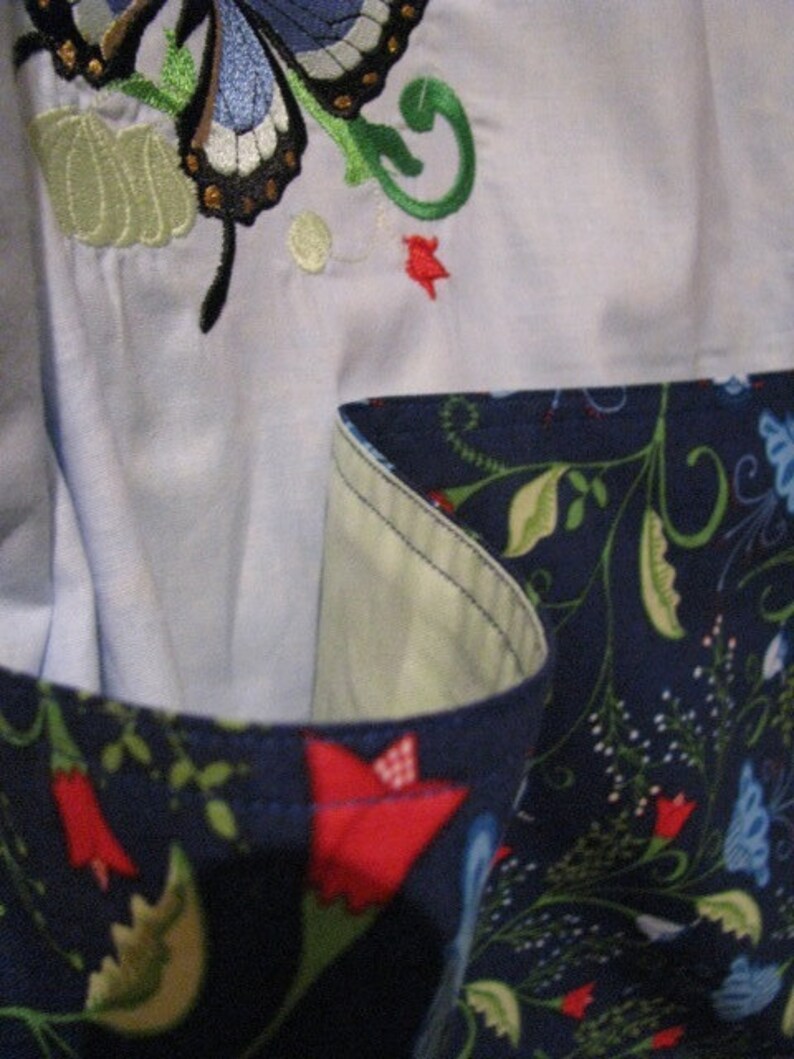 Victorian Flutterby Butterfly Blue and Green Eco Friendly - Etsy