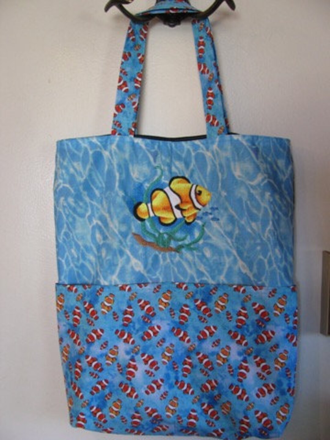 Bright Clown Fish Eco Friendly Bag, Tote, Market Tote or Purse - Etsy