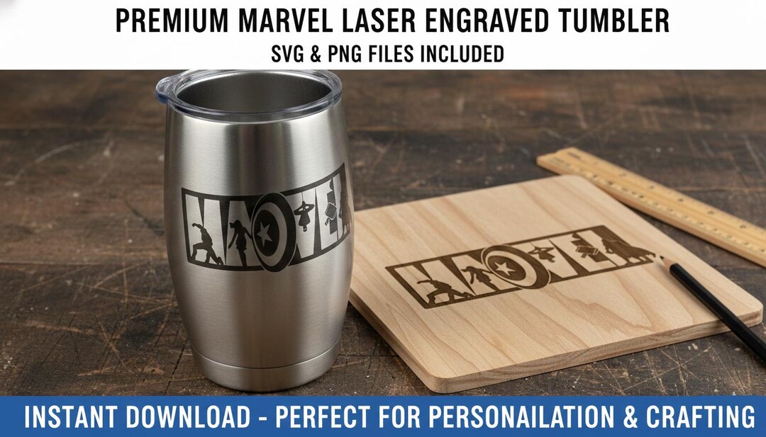 Marvel Superheroes Pack - Vector Files for Laser Cut & Engraving - Etsy
