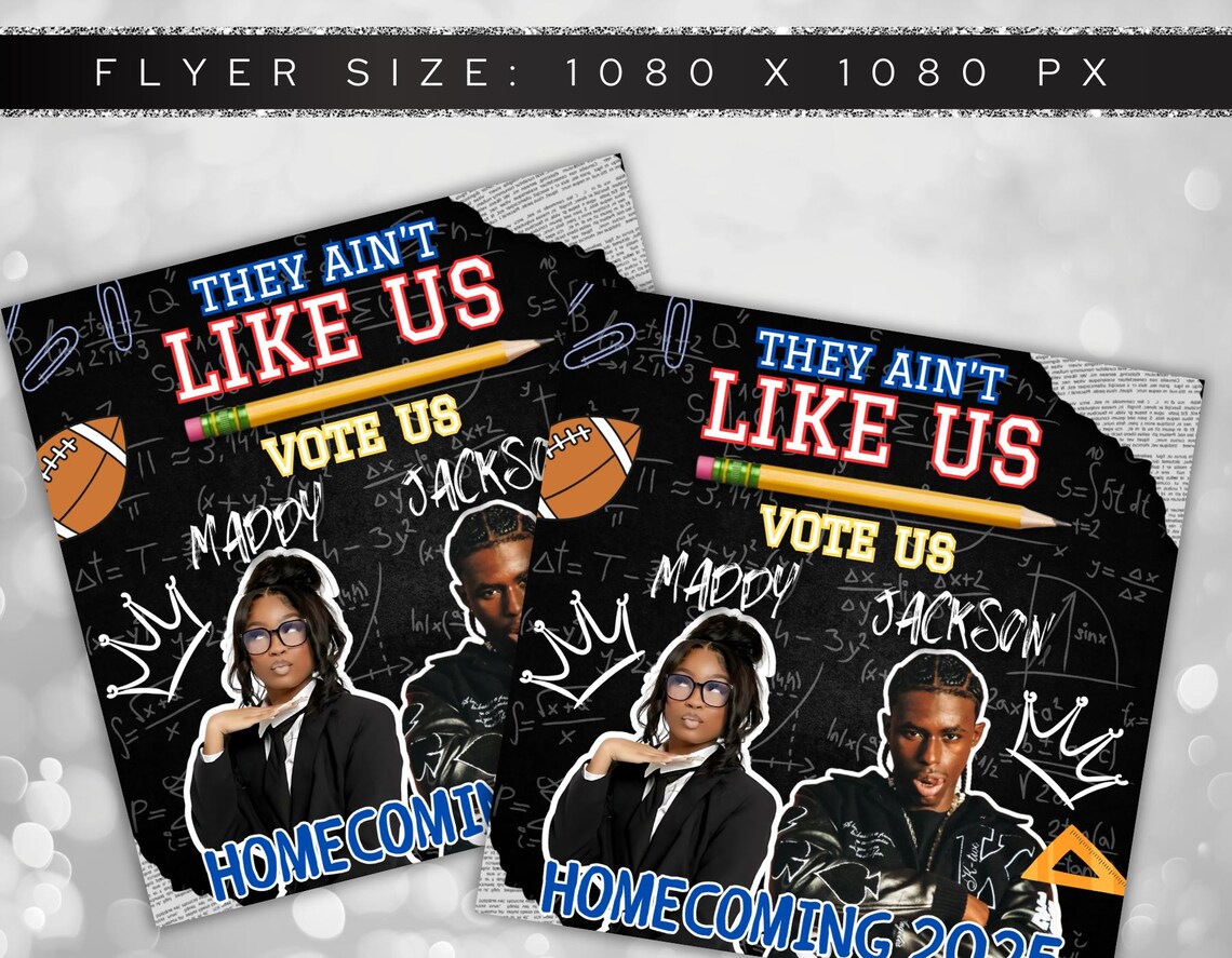 Vote for Me | Prom & Homecoming Class Campaign Flyer, Vote Prom King ...