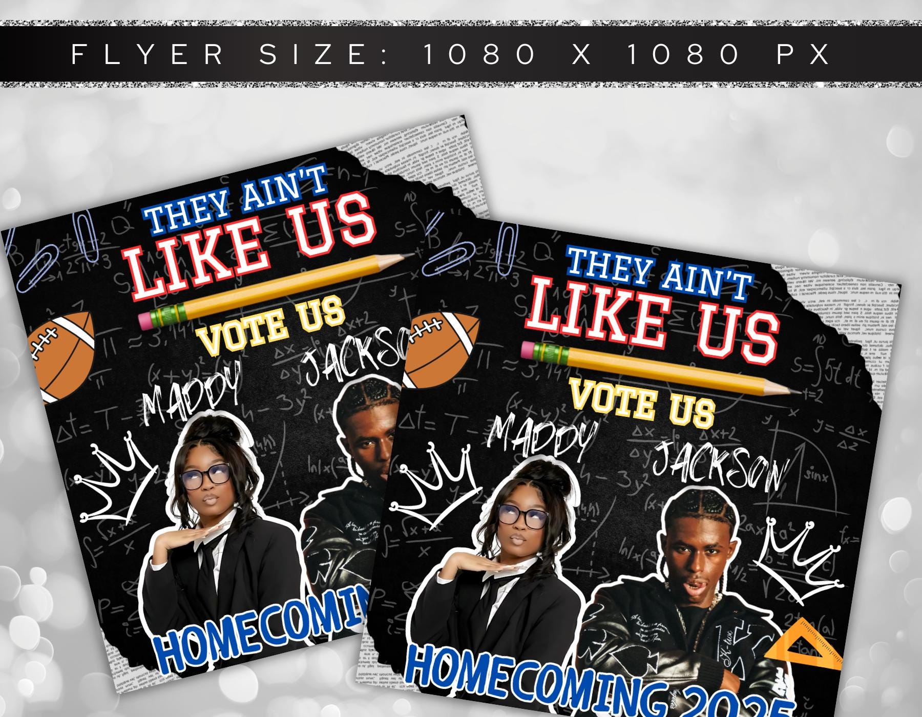 Vote for Me | Prom & Homecoming Class Campaign Flyer, Vote Prom King ...