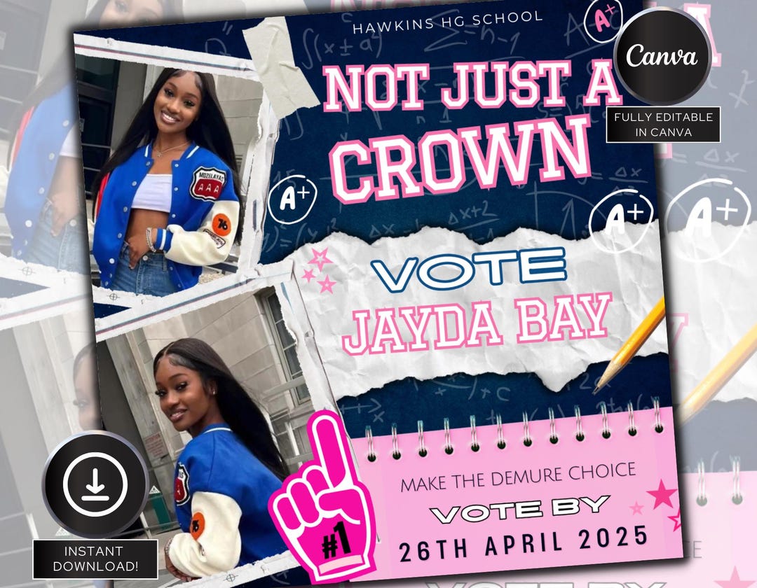 Homecoming Queen Flyer , Homecoming Flyer , Homecoming Campaign Flyer ...