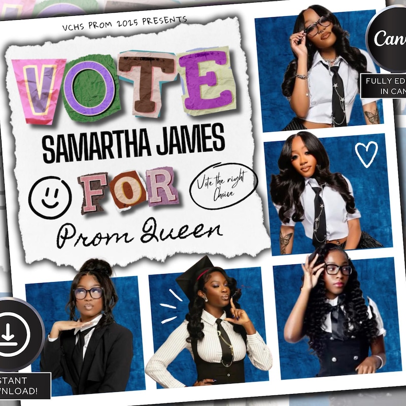 Vote Me for Homecoming Ideas - Etsy