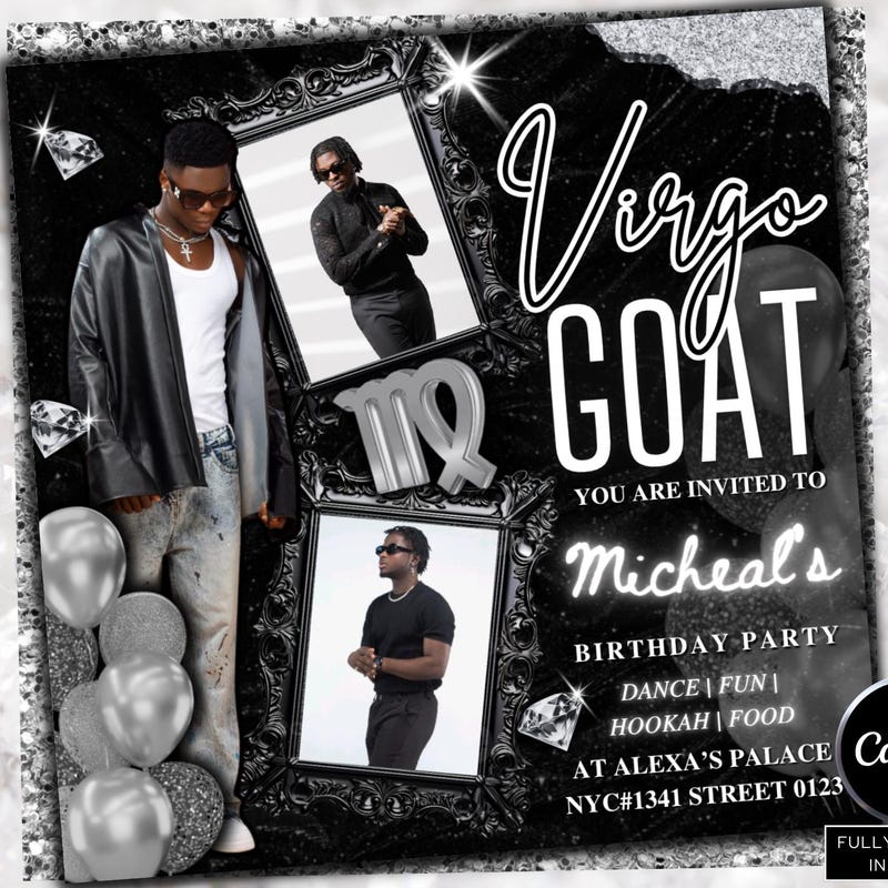 Birthday Flyer Lace - Etsy