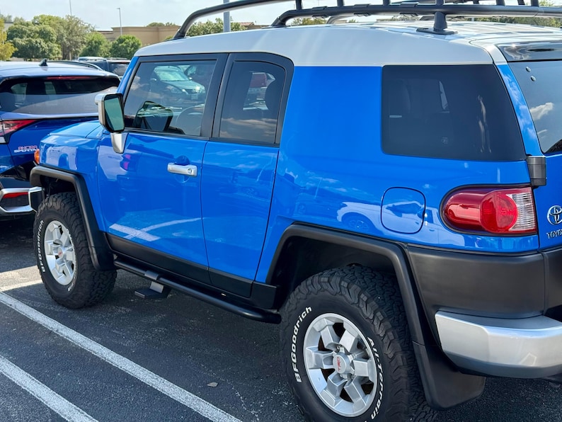 Tacoma / FJ Cruiser Side Steps: Rockloks Snap-on, 30 Second Tool-free ...