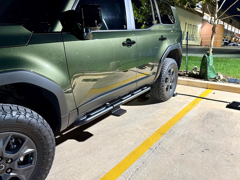 Lexus GX 550 / Land Cruiser Side Steps: Rockloks Snap-on, 30 Second ...