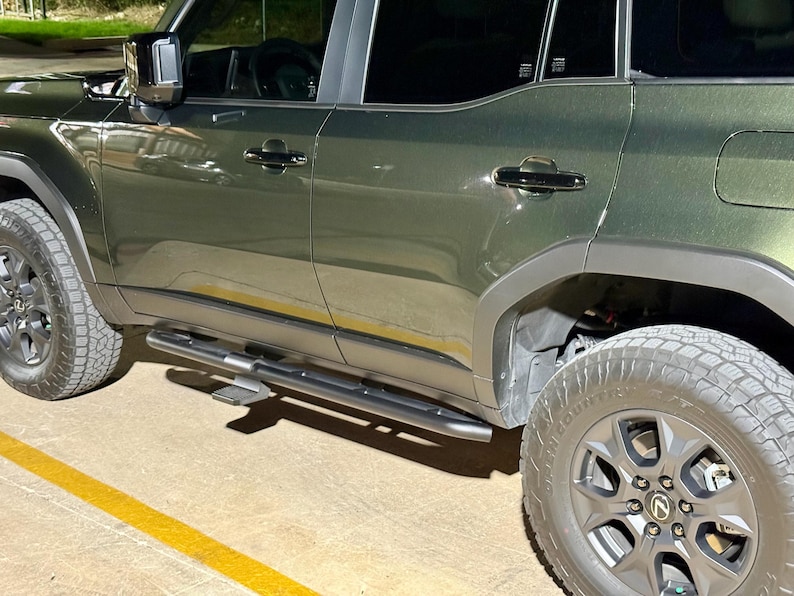 Lexus GX 550 / Land Cruiser Side Steps: Rockloks Snap-on, 30 Second ...