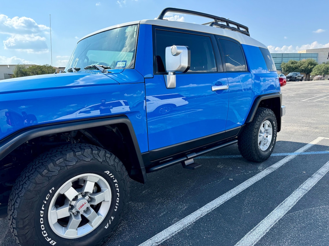 Tacoma / FJ Cruiser Side Steps: Rockloks Snap-on, 30 Second Tool-free ...