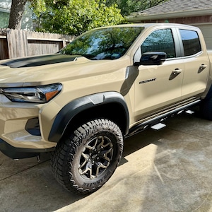 Colorado ZR2 / Canyon AT4X Side Steps (2023-2026): Rockloks Snap-on, 30 ...