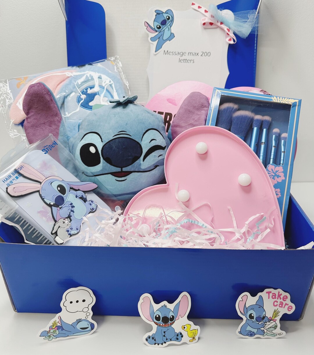 Stitch Valentines Gift Box - Etsy
