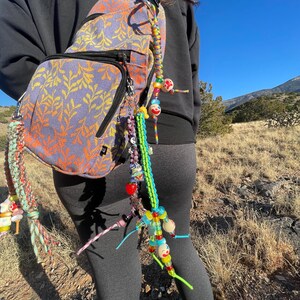 Boondoggle Camp Paracord Miu Miu Style Woven Keychain - Etsy