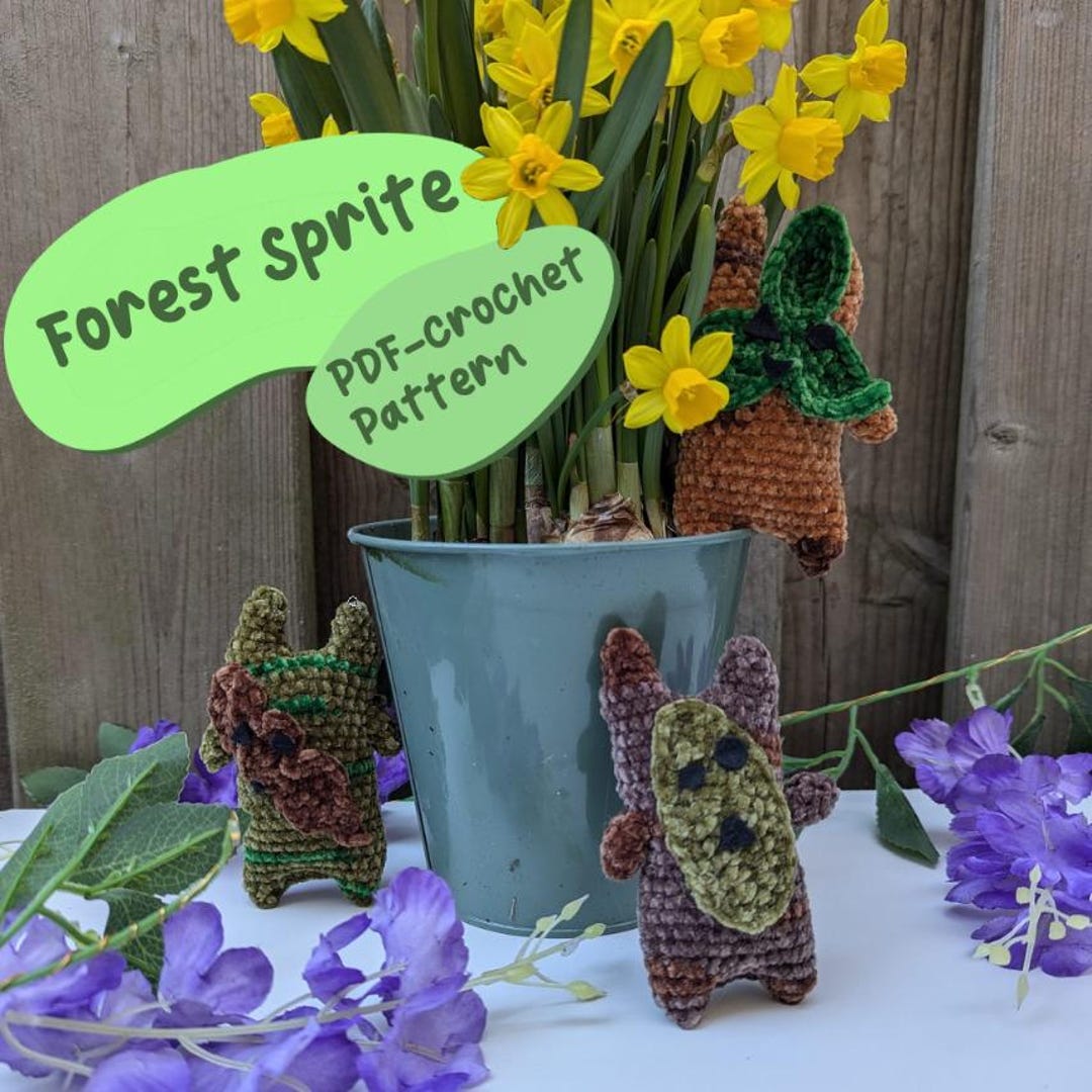 Forest Sprite Crochet Pattern PDF - Etsy