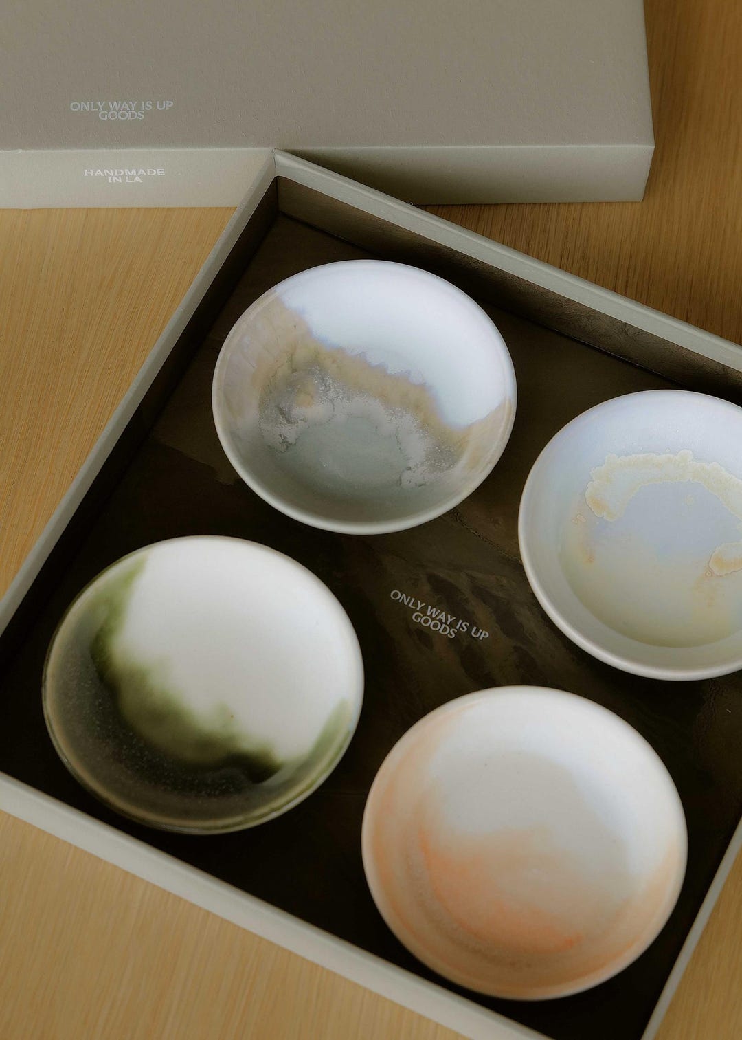 NEW: Small Ceramic Dish Set of 4 - Etsy