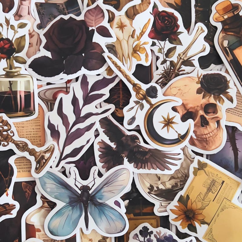 Goth Stickers - Etsy